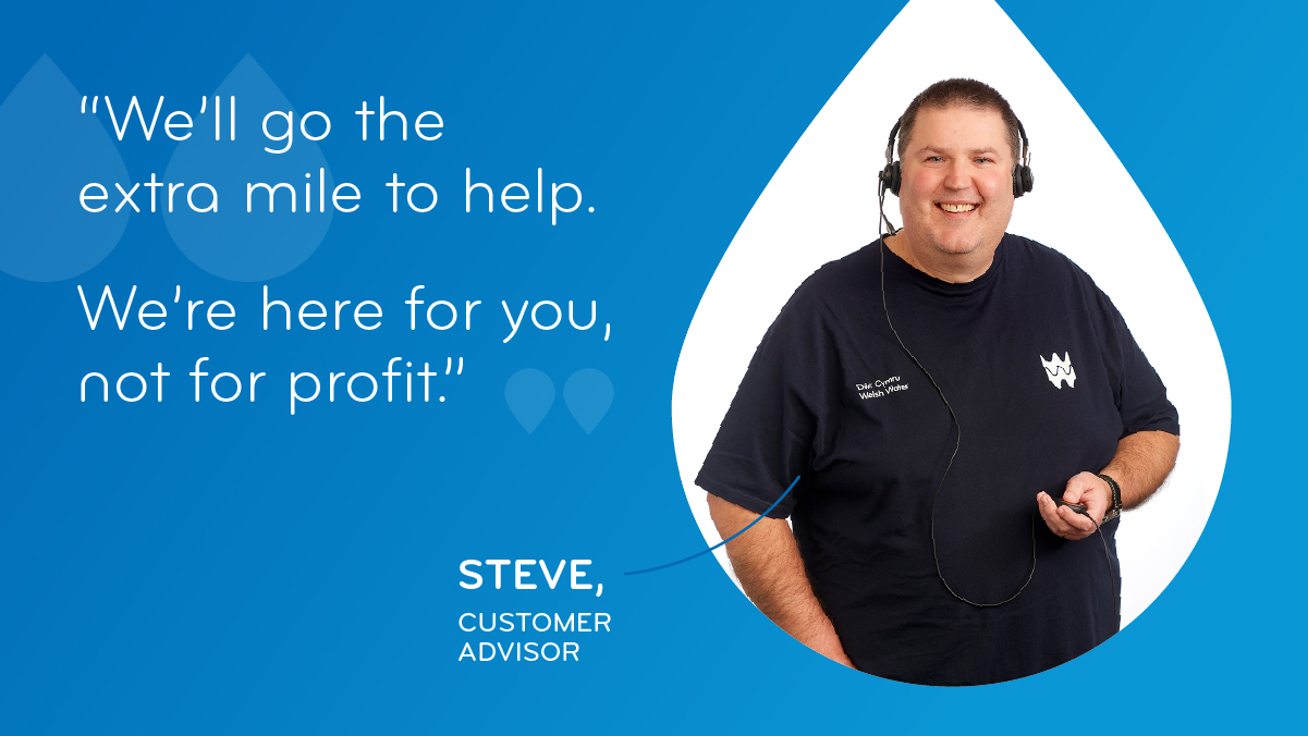 Here for you: Steven's Story | Dŵr Cymru Welsh Water
